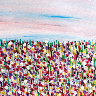 Flowers | Prints by The Wonky Artist